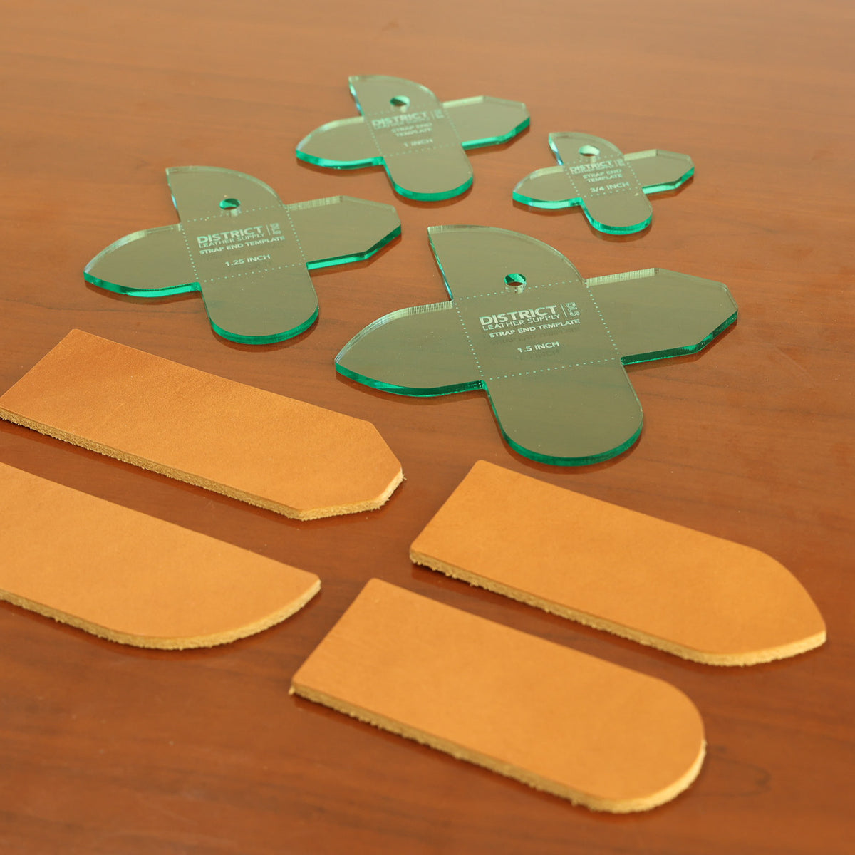 DLS Pattern - Strap End Templates – District Leather Supply